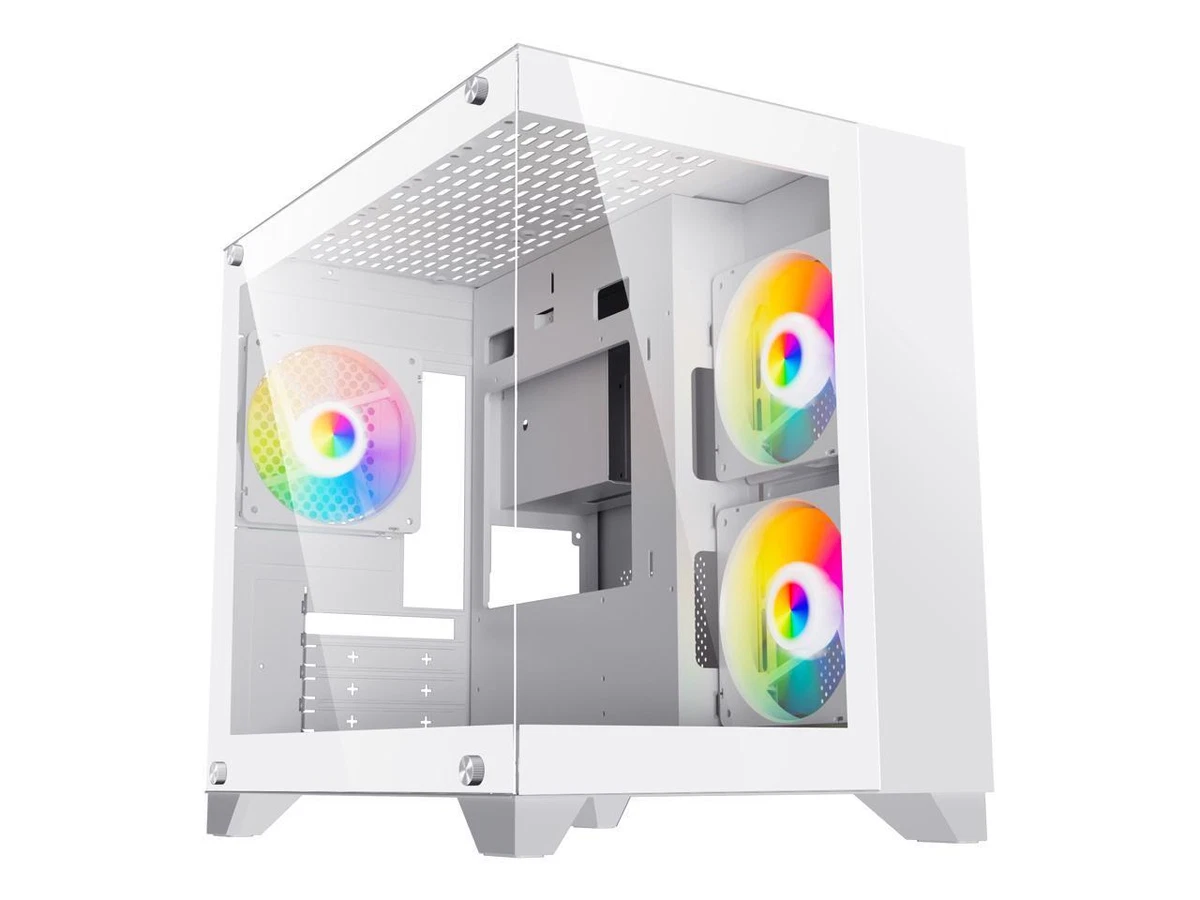 White Gaming Computer Case