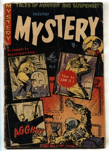 MISTER MYSTERY #9 comic book PCH pre-code horror vampire-werewolf | eBay