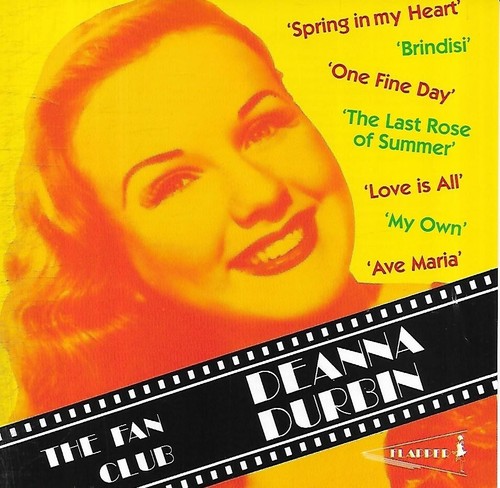 Deanna Durbin - The Fan Club (1993 CD Album) | eBay