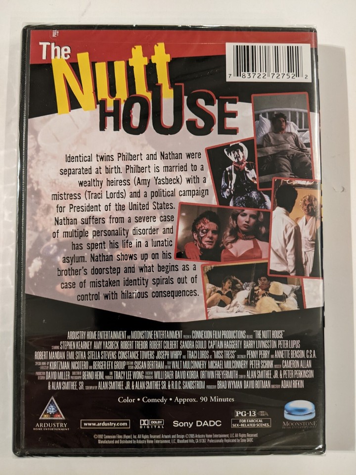 The Nutt House (DVD) -- Traci Lords -- Amy Yasbeck -- Wacky Comedy ...