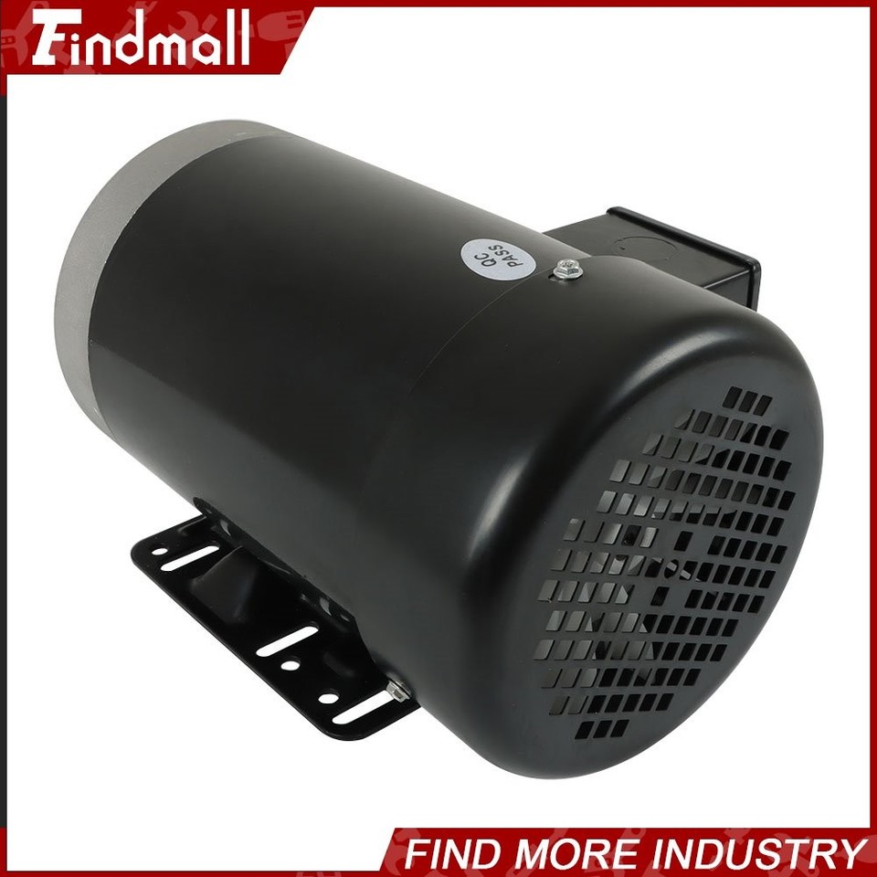 General Purpose Electric Motor 3HP 56C Frame 3450 RPM TEFC 230/460V 3 ...