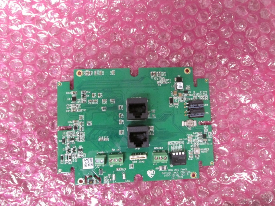 Big Ass Fans BAFCON Fan Controller PCB ONLY 1050-19-30 Rev B CONTROL ...