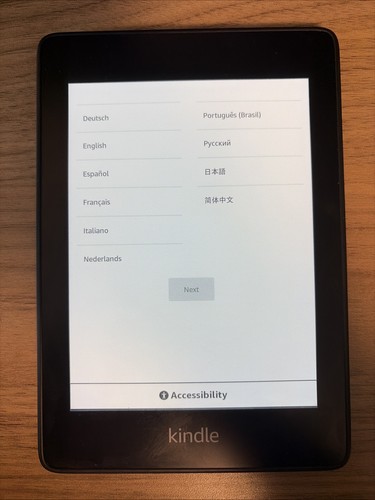 Amazon Kindle Paperwhite 4 PQ94WIF 2018 10th Gen. 8GB WiFi Black | eBay