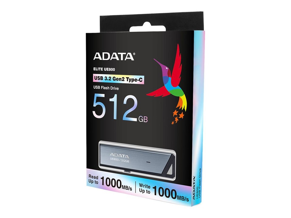 ADATA UE800 512 GB USB tipo-C 3.2 Gen 2 (3.1 Gen 2) 1000 AELI-UE800 ...
