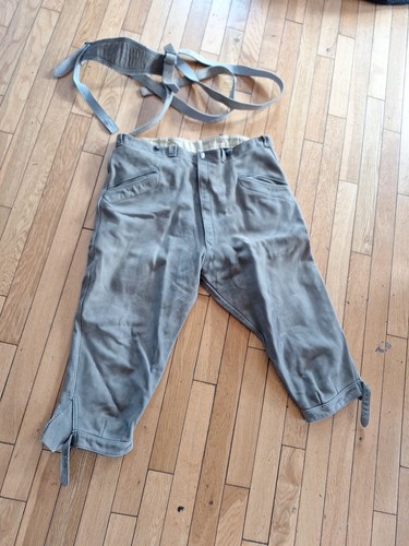 Lederhose German Leather Pants 32 Inch Waist Suspenders Clean | eBay
