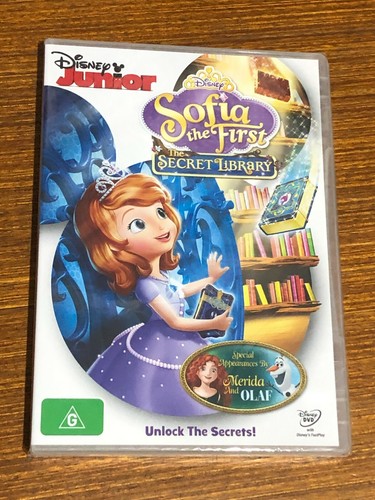 The Sofia The First - Secret Library (DVD, 2017) Brand New Sealed ...