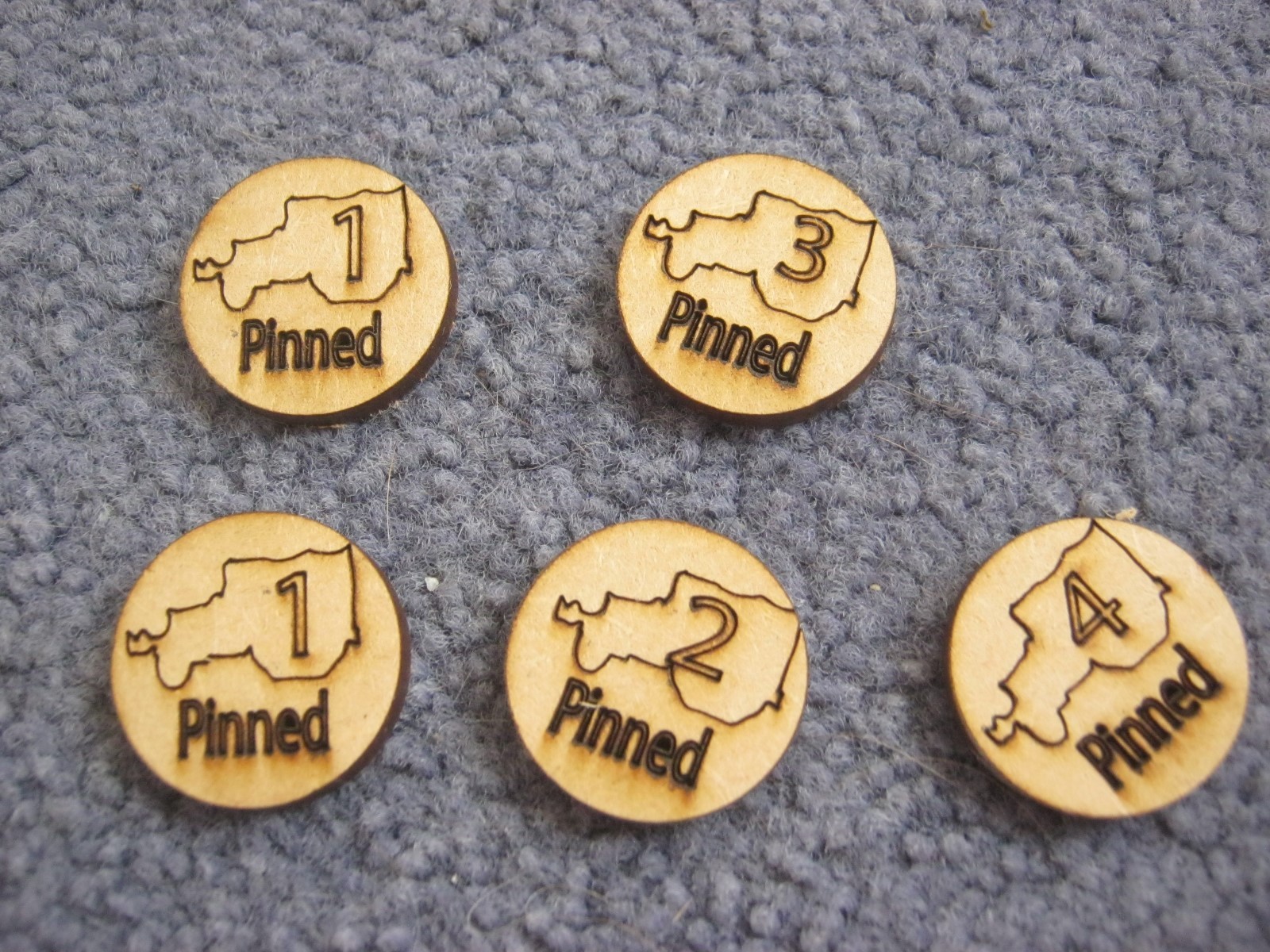 25mm Bolt Action Tokens & Templates for 2nd Edition Warlord Games New ...