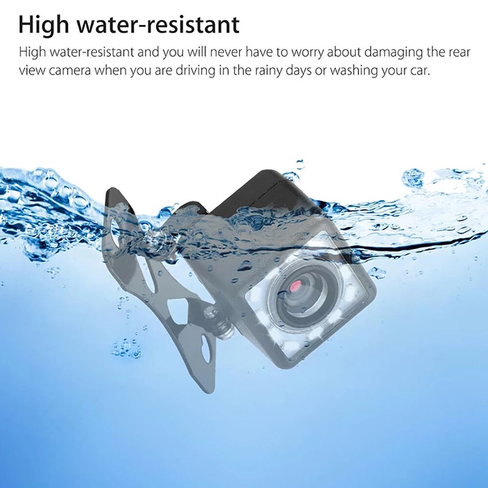 CMOS Car Rear View Backup Camera Reverse 170° HD Night Vision ...