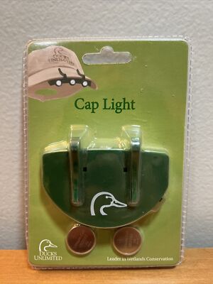 Ducks Unlimited Cap Light Flashlight Headlamp Waterfowl Hunting NEW! | eBay