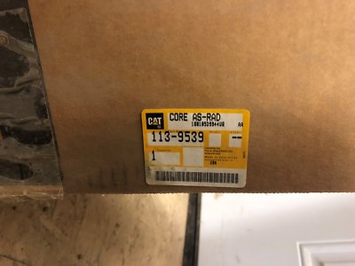 Caterpillar Genuine OEM Radiator Cat 113-9539 or 1139539 // krk | eBay