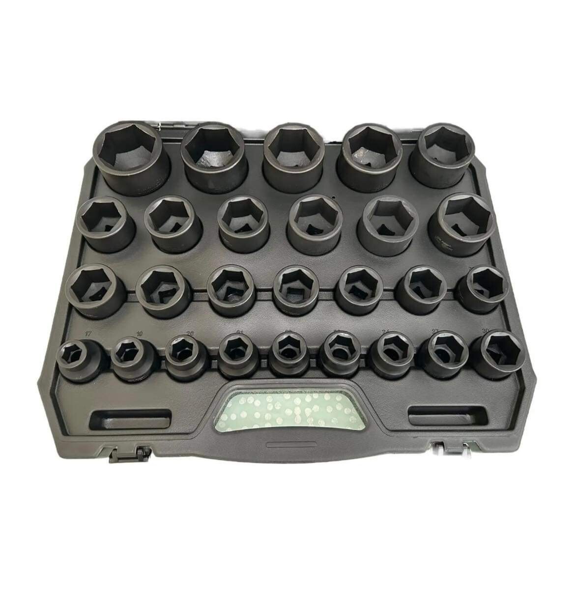 US PRO 3/4"Inch DRIVE IMPACT Socket Set 17mm - 60mm HGV Long Reach ...
