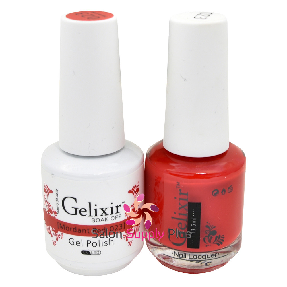 GELIXIR Soak Off Gel Polish Duo Set (Gel + Matching Lacquer) - 023 | eBay