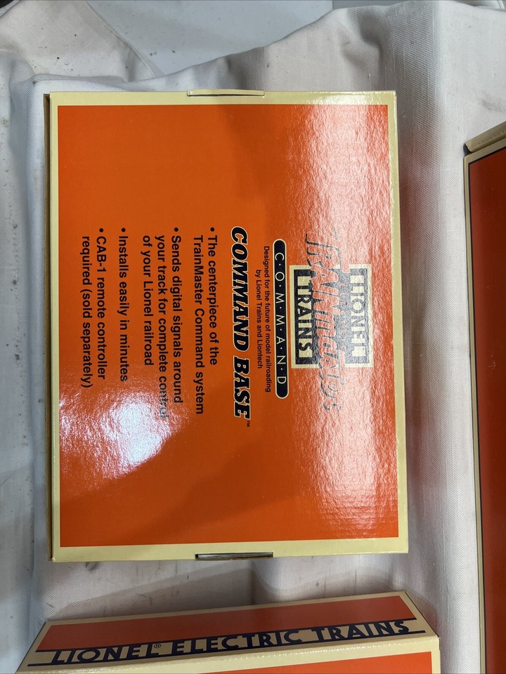 Lionel 6-12969 TrainMaster CAB1 Command Set Remote & Base Boxed Tested ...