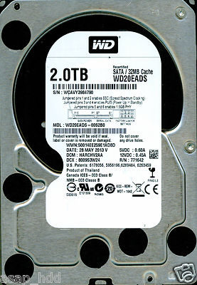 WD20EADS-00S2B0, DCM: HARCHV2AA WESTERN DIGITAL SATA 2TB | eBay