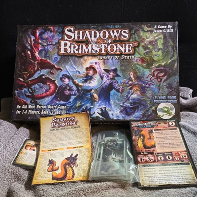 Shadows of Brimstone Swamps of Death Board Game - Complete includes ...