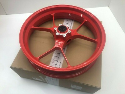 Aprilia RSV4 1000 RR Front Alloy Wheel Rim OEM 2B002105 RED | eBay