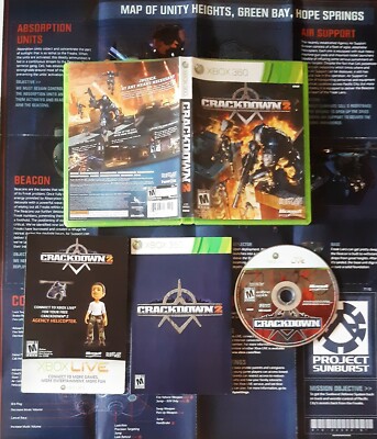 Crackdown 2 Xbox 360 col complete map 885370085204| eBay