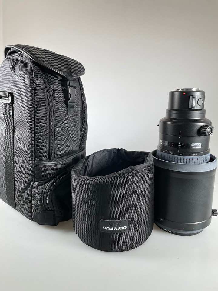 Olympus Zuiko Digital ED 90-250mm F2.8 For Four Thirds w/ PF-105 105mm ...