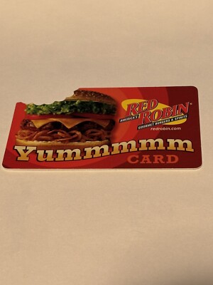 $5 Red Robin Gift Card (no expiration) free ship! | eBay