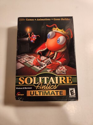VTG Solitaire Antics Ultimate for Windows & Macintosh Big Box PC/Mac Masque Pub 98252101583| eBay