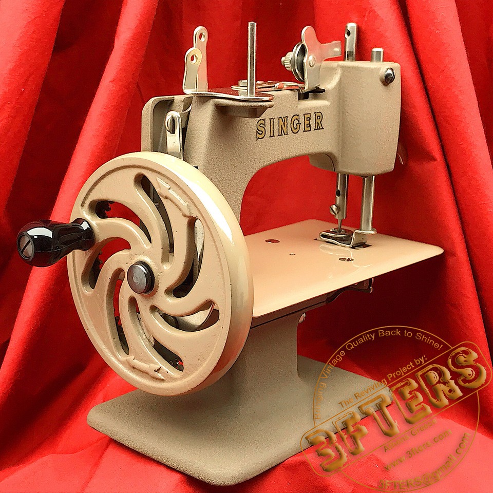 SINGER SEWHANDY 20 Child Toy Sewing Machine 20-10 Restored & Serviced ...