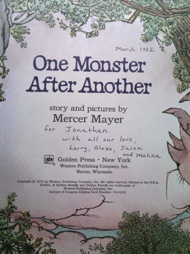 One Monster after Another by Mercer Mayer (Hardcover) for sale online ...