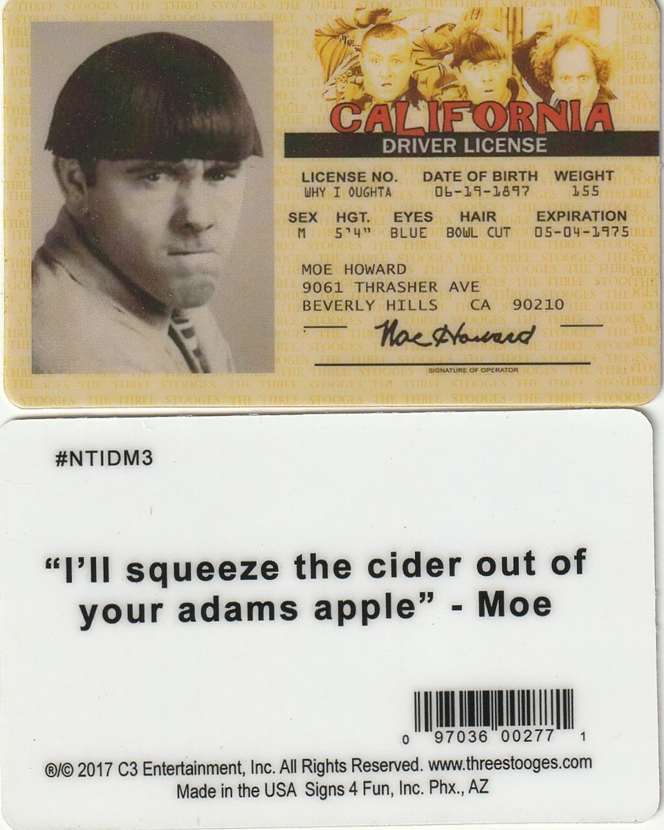 Moe Howard Color THE THREE STOOGES” DVD: (Technicolor) Larry Fine,