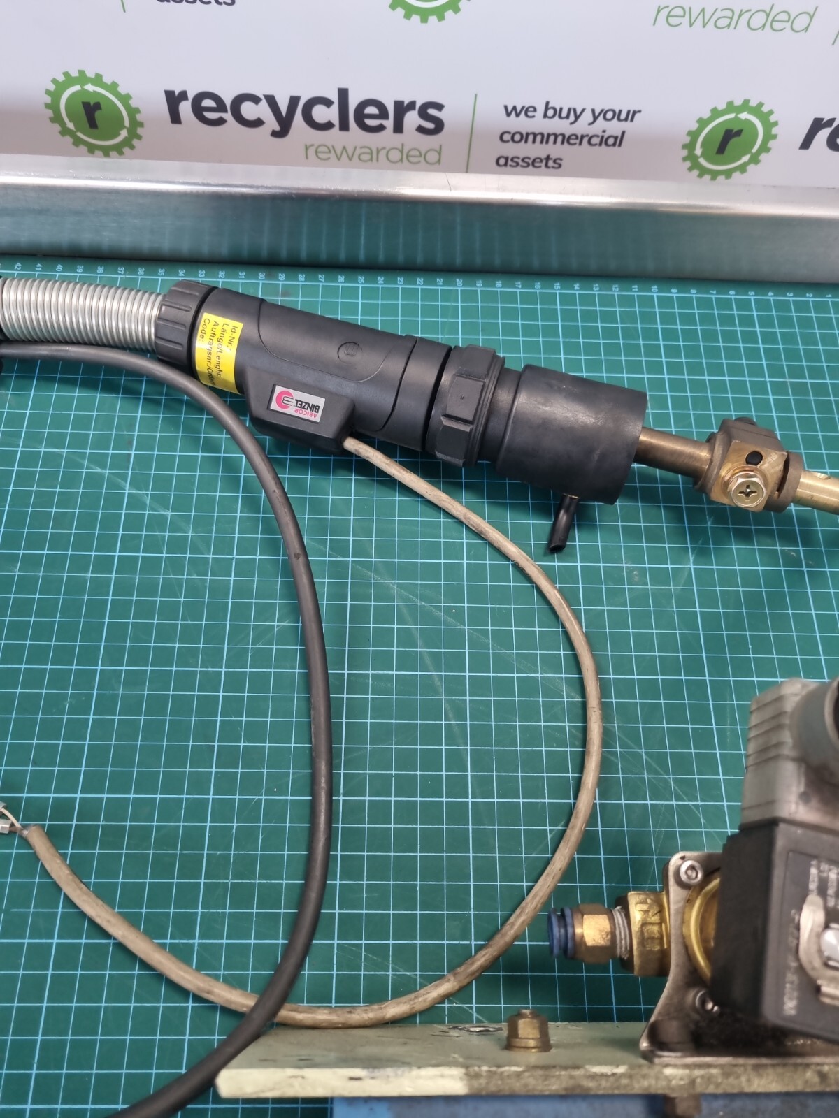 Abicor Binzel 3 15579.7,CAT 2 mount, wire feed motor PMED12MA14AK ...