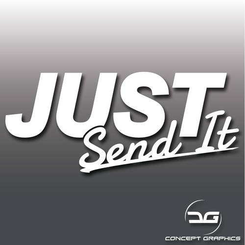 Just Send IT Funny JDM DUB Euro Joke Car Van Window Bumper Vinyl Decal ...