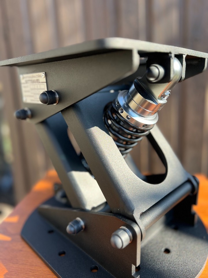 Shock-absorbing Mount Marine Boat seat base Absorb Pedestal (Aluminium ...