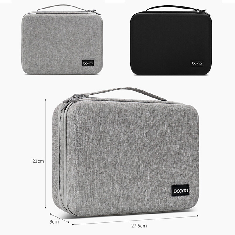 Travel Tablets Cable Accessories Storage Bag Hard Digital Gadget ...