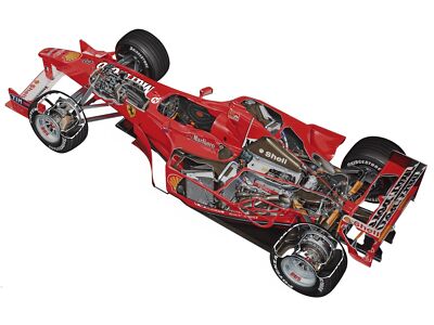 Cars 2000 ferrari f1 651 f 1 formula race racing Desk Mat Stitched | eBay