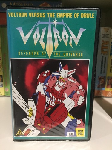 VOLTRON - VOLTRON VERSUS THE EMPIRE OF DRULE - VHS | eBay
