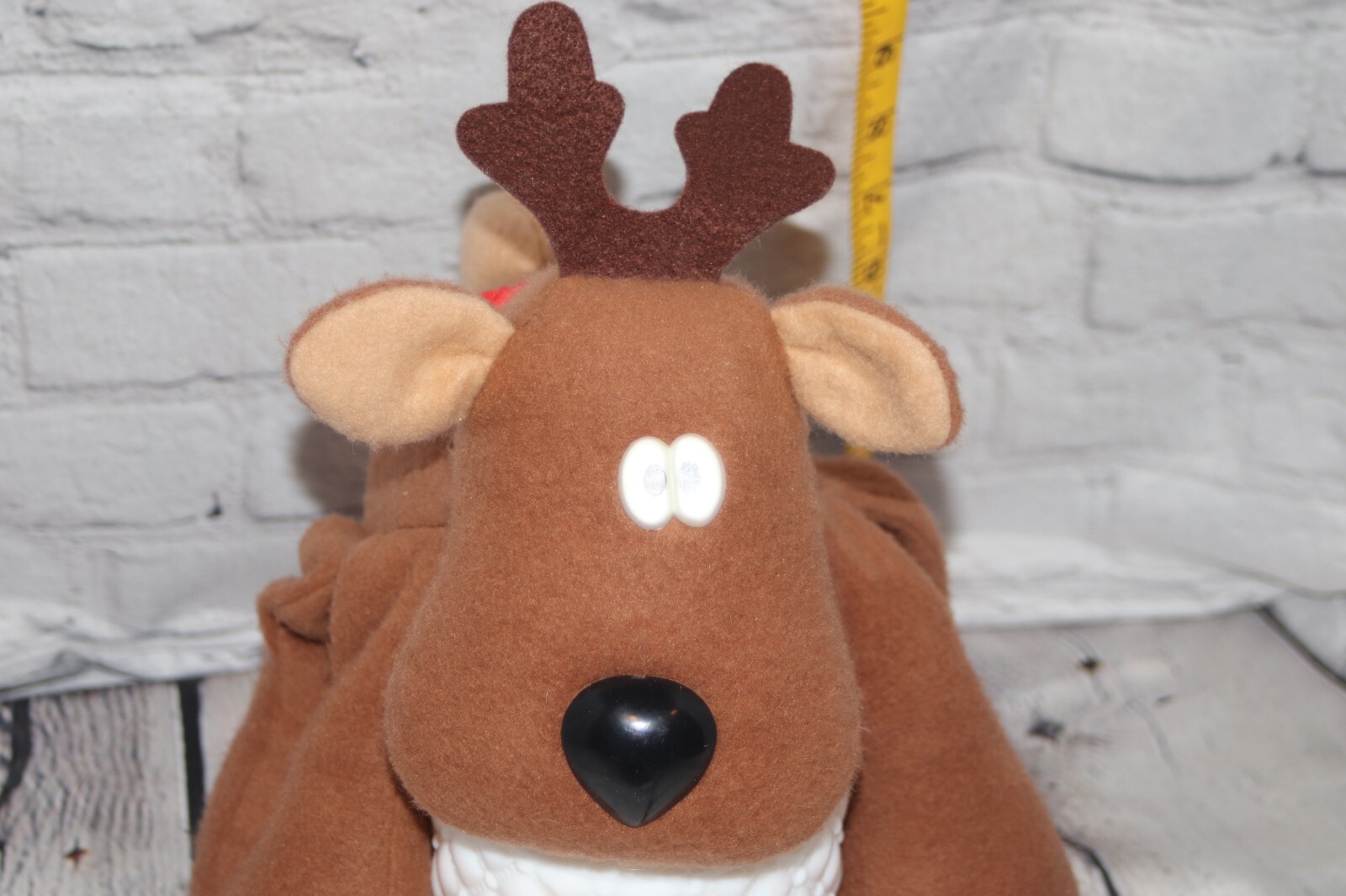 Vintage Hallmark RODNEY REINDEER Large Size Plush Christmas Doll Toy ...