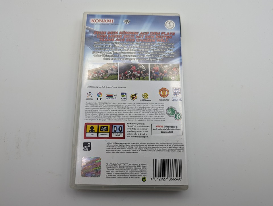 Pro Evolution Soccer PES 2014 - PSP - Playstation Portable - French ...