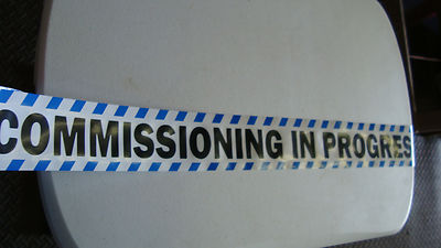 6 Rolls Commissioning in Progress Tape - Tapex - 75um x 75mm x ...