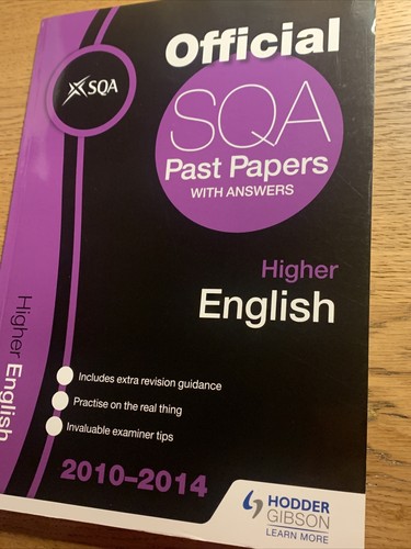 HIGHER ENGLISH PAST PAPERS 2010 2014 EBay higher-english-past-papers-2010-2014-ebay
