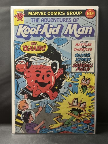 The Adventures of Kool-Aid Man #1 (Marvel Comics 1983) Rare Promotional ...