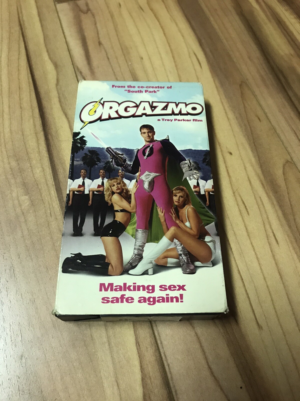 Orgazmo (1997) Original Poster VHS (Trey Parker, Matt Stone) NC-17 (Canadian) | eBay