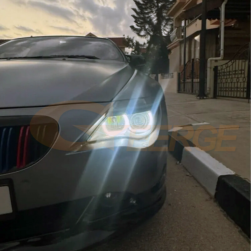 For BMW E63 E64 630Ci 630i 645Ci 650i M6 DTM M4 Style Led Angel Eyes Halo Rings | eBay