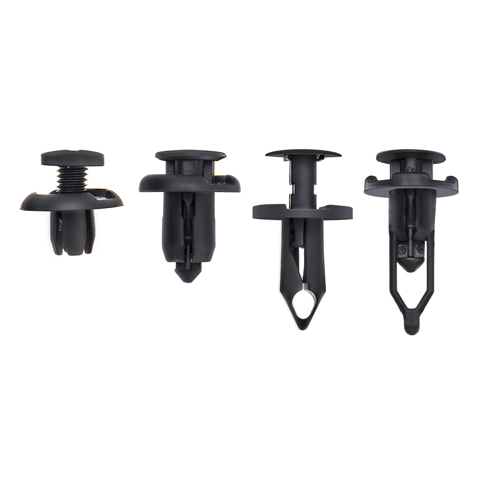 40X Car Body Rivet Push Pin Bumper Fender Retainer Trim Moulding Clips ...