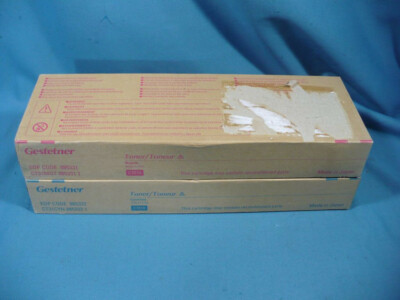 Ricoh Gestetner Genuine OEM 885331 885332 Magenta Cyan Set 2 Color ...