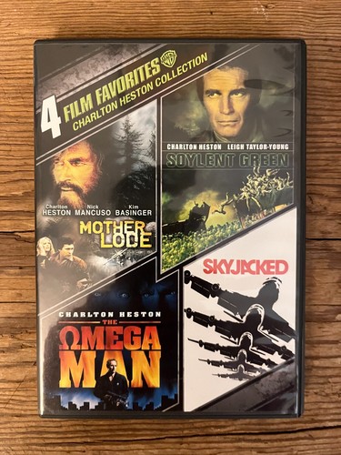Charlton Heston Collection: 4 Film Favorites (DVD, 4-Disc Set) READ ...