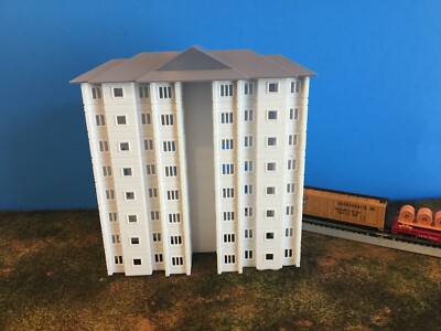 Trackside APARTMENTS or OFFICES City Building N Scale 1:160 No Assembly ...