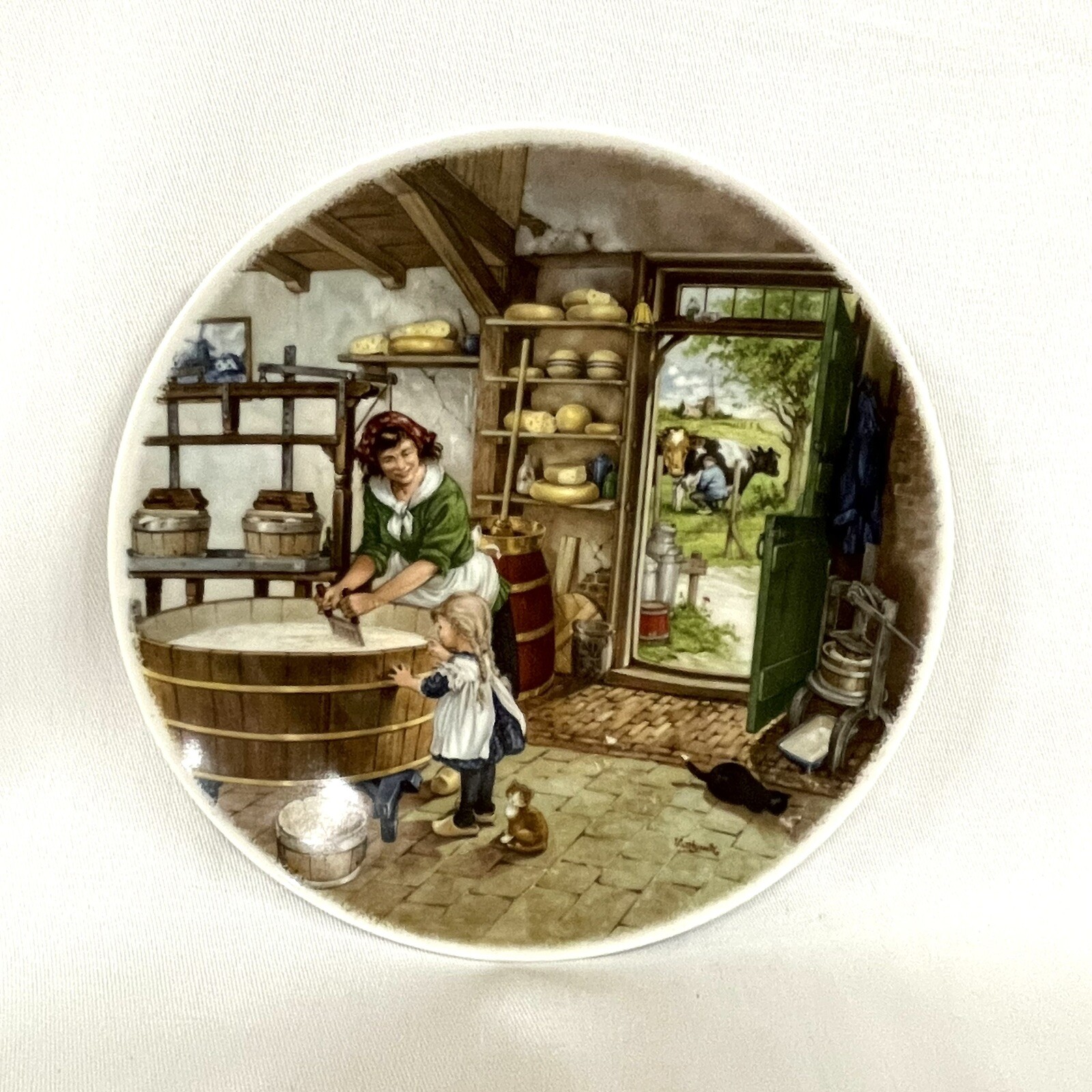 Royal Schwabap Hand Decorated Porcelain Plate 1984 Ter Steege BV ...