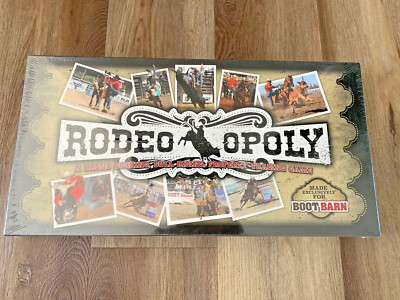 Rodeo Opoly Late for the Sky Board Game Brand NEW Boot Barn Exclusive ...