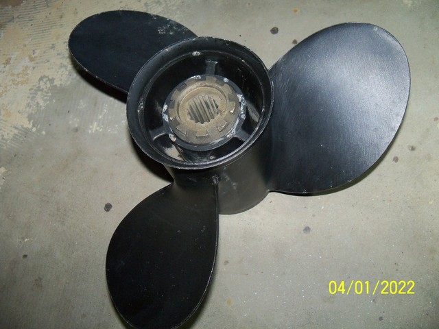 Aluminum 13 1/4" X 17p Mercury Black Max Prop 48-77344 All Makes # 1750 ...