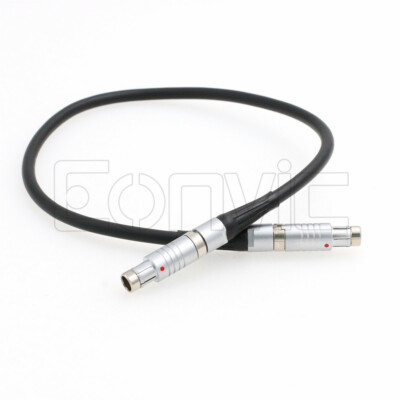 24V RS Fischer 3 Pin Male to Male Power Cable for Sony Venice Camera ...