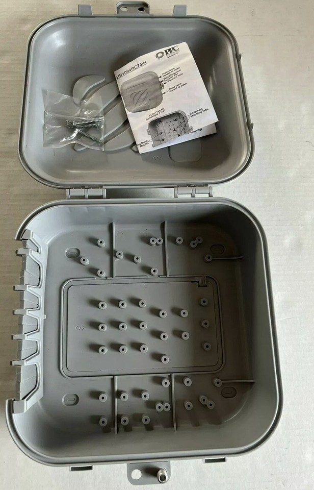 Xfinity Comcast Outdoor House Box Weatherproof Enclosure Coaxial Cable ...