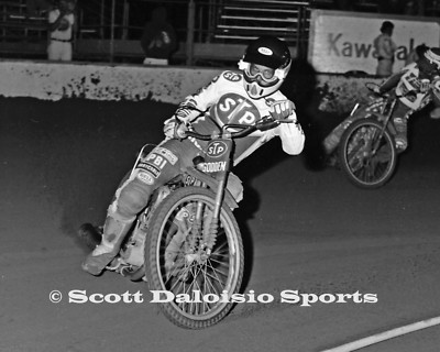 1984 ALAN CRAZY CHRISTIAN 8 X 10 COSTA MESA SPEEDWAY MOTORCYCLE PHOTO ...